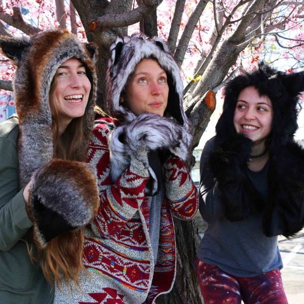 Furry Animal Hoods – The Spinsterz