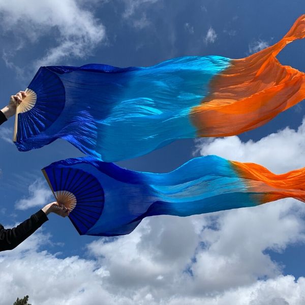 Silk Fans for Flow and Dance – The Spinsterz