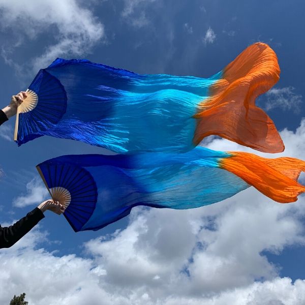 Silk Fans for Flow and Dance – The Spinsterz
