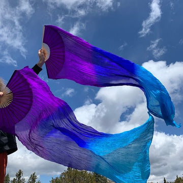 Silk Fans for Flow and Dance – The Spinsterz