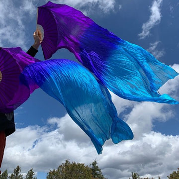 Silk Fans for Flow and Dance – The Spinsterz