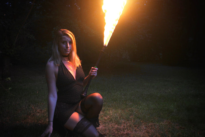 Fire Staffs for Spinning and Contact – The Spinsterz