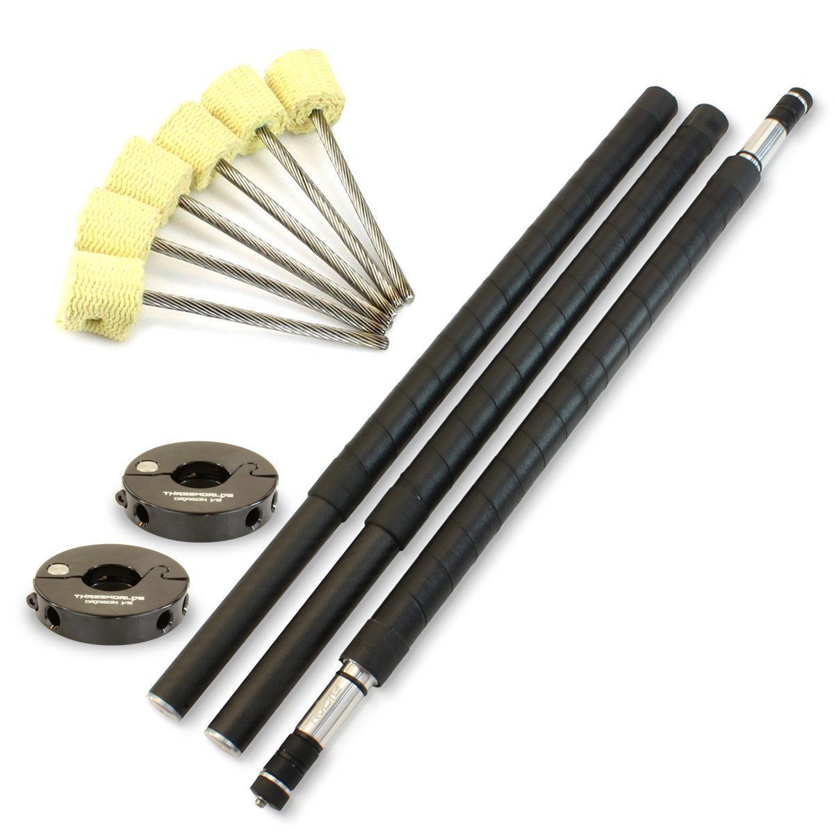 Fire Staffs for Spinning and Contact – The Spinsterz