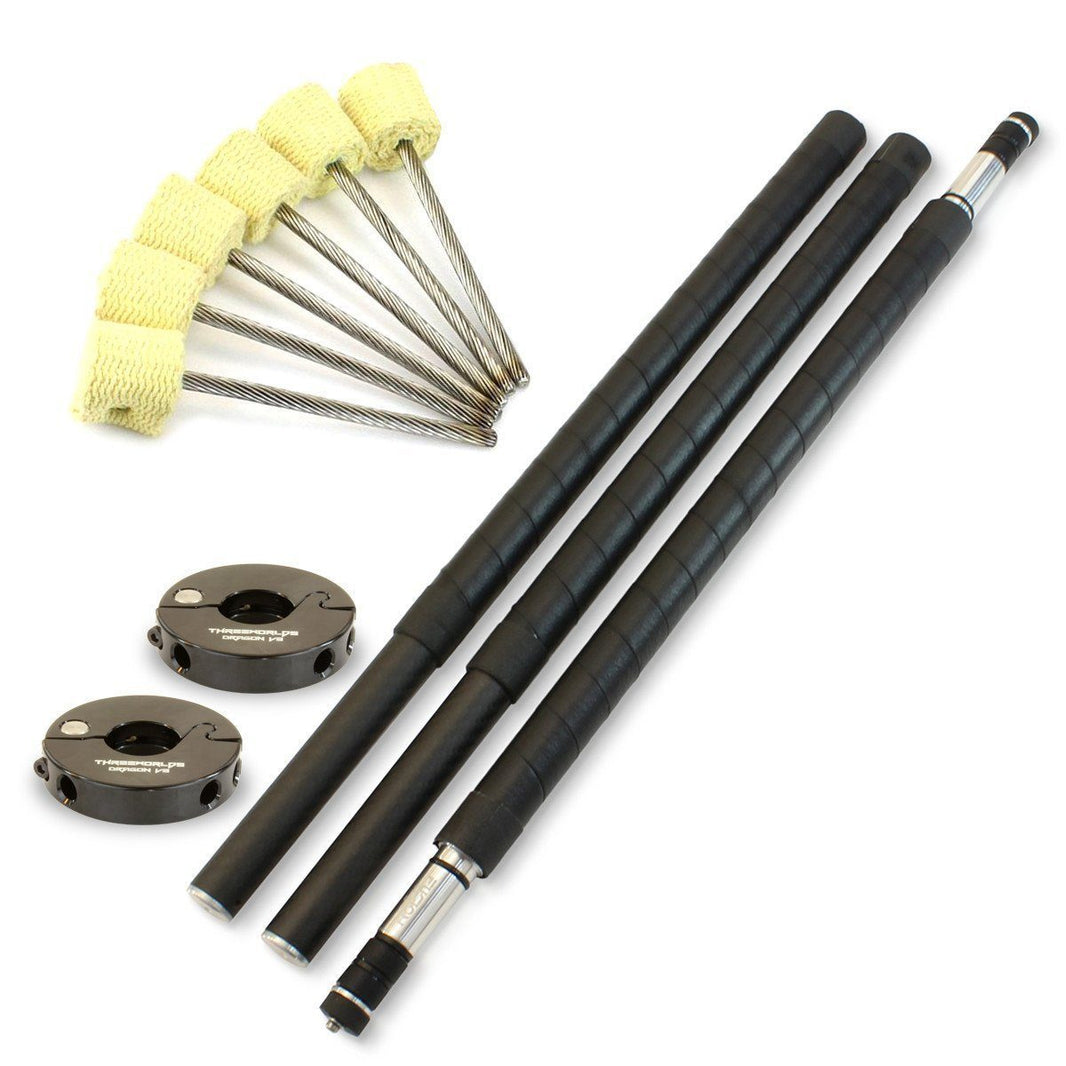 Fire Staffs for Spinning and Contact – The Spinsterz