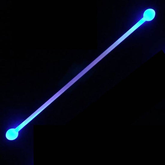 LED Glow Staff – Spinning Staff for Performance & Flow Arts – The Spinsterz