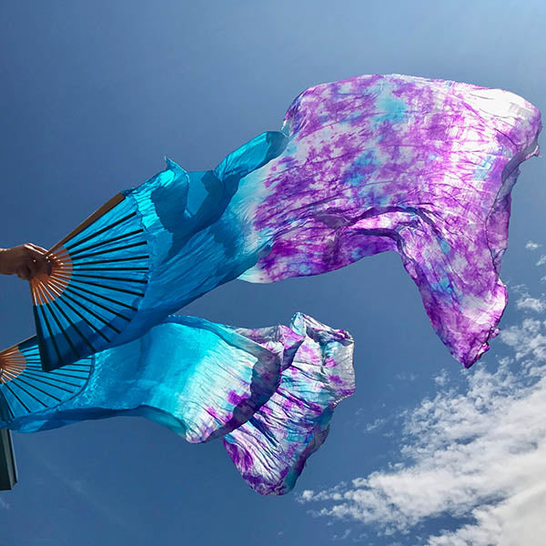 Silk Fans for Flow and Dance – The Spinsterz